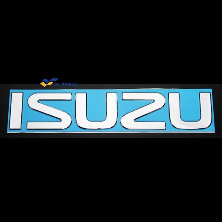 40X8cm Front emblem sticker for Isuzu 100P 600P Car letter badge Front ...