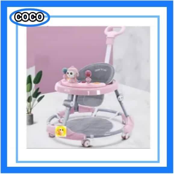 COD #506 BABY WALKER Adjustable and Safety Learning Walker with Handle ...