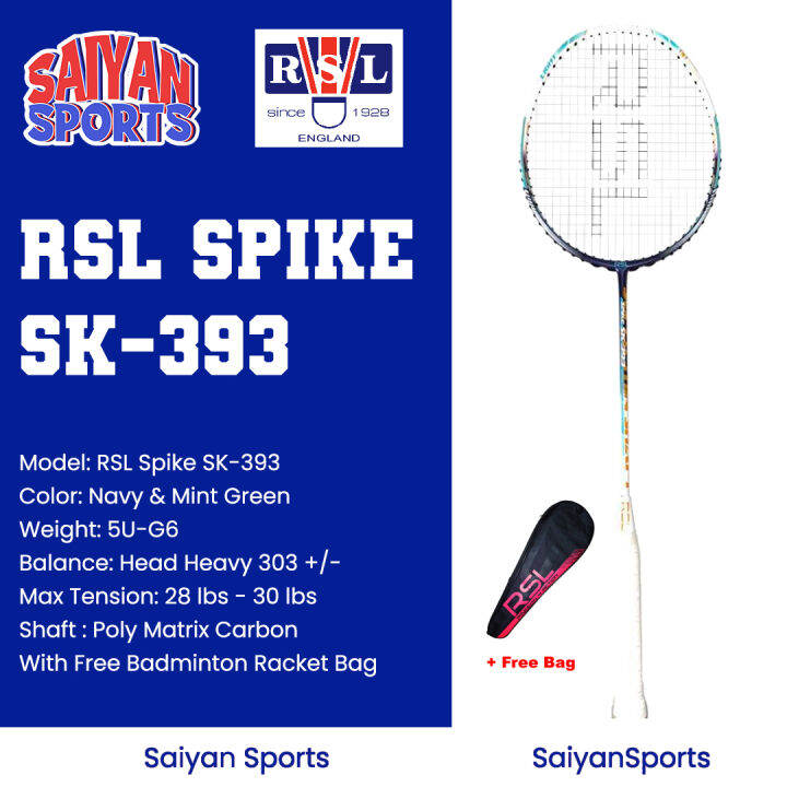 RSL Spike SK-393 Badminton Racket | Lazada PH