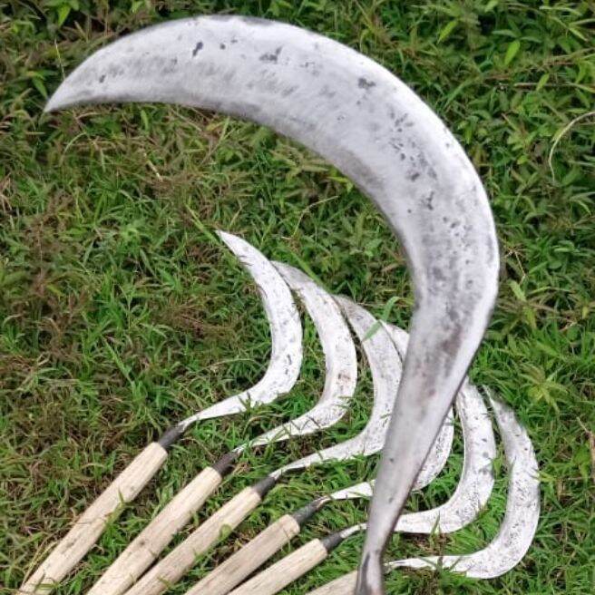 ARIT BAJA KHUSUS RUMPUT DAN PADI / ARIT UKURAN 40 CM / PERALATAN KEBUN ...