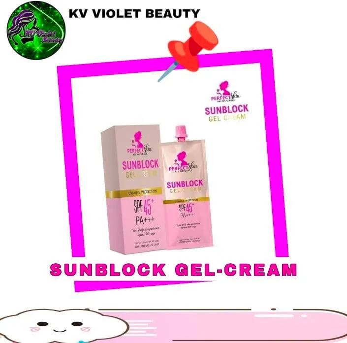 PERFECT SKIN SUNBLOCK GEL-CREAM SPF 45+ PA+++ | Lazada PH