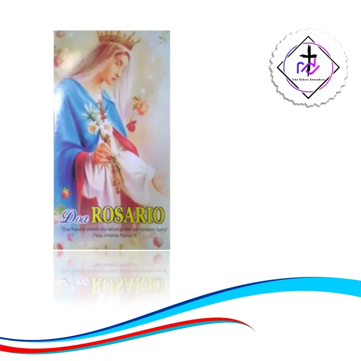 Lembaran Doa Rosario Harian / lembaran devosi / Panduan Doa Rosario ...