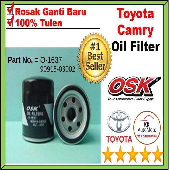 OSK - Toyota Camry Oil Filter ( O-1637 / 90915-03002 ) | Lazada