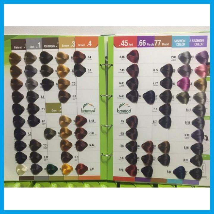 Bremod hair color chart | Lazada PH