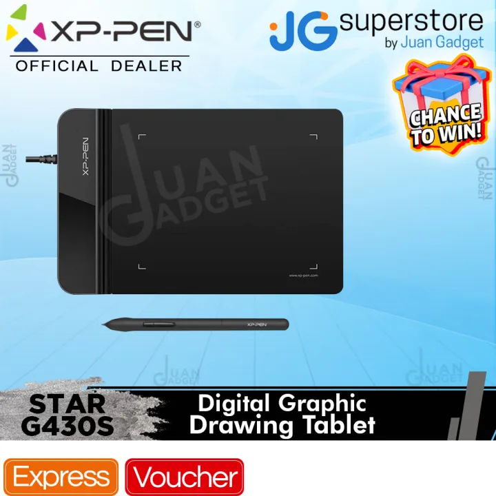 XP-Pen STARG430S 4 x 3 inch Ultrathin Graphic Display Tablet with ...