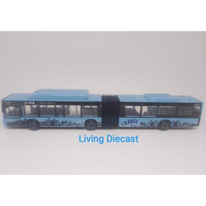 Diecast Articulated Bus - MAN Lion City Bus (Blue Color) | Lazada Indonesia