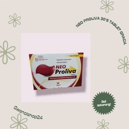 NEO PROLIVA 30'S KAPSUL GRACIA | Lazada Indonesia