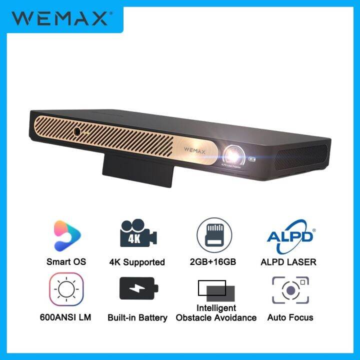 WEMAX Go Advanced Smart ALPD®เลเซอร์โปรเจคเตอร์1080P Smart OS WiFi ...