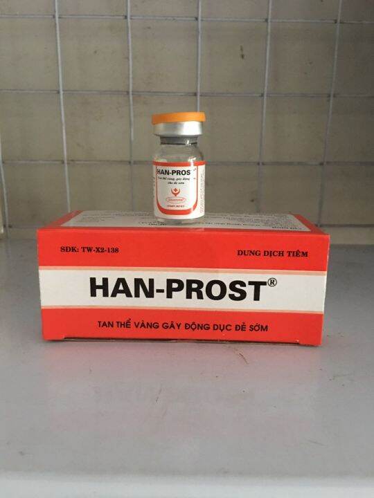 [Thú y] 1 lọ Han prost/han-prost 5 ml chuyên dùng cho gia súc, dê, cừu ...