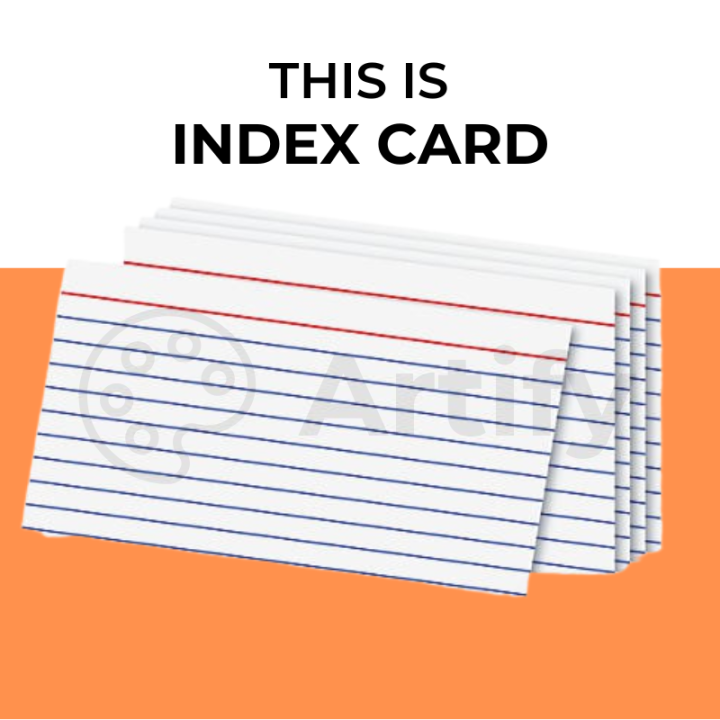 Index Card Random Brand 3x5 inches 4x6 inches 5x8 inches Index Card for ...