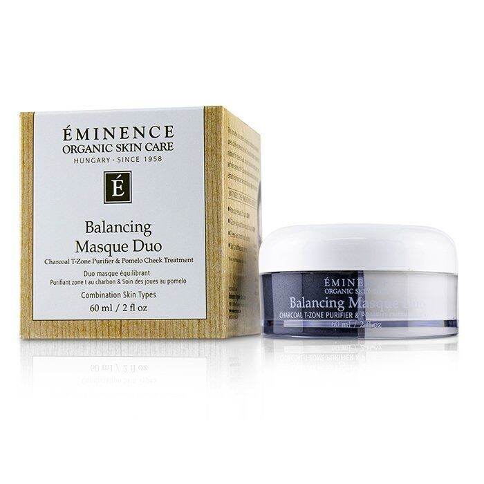 Eminence Balancing Masque Duo: Charcoal T Zone Purifier Pomelo Cheek ...