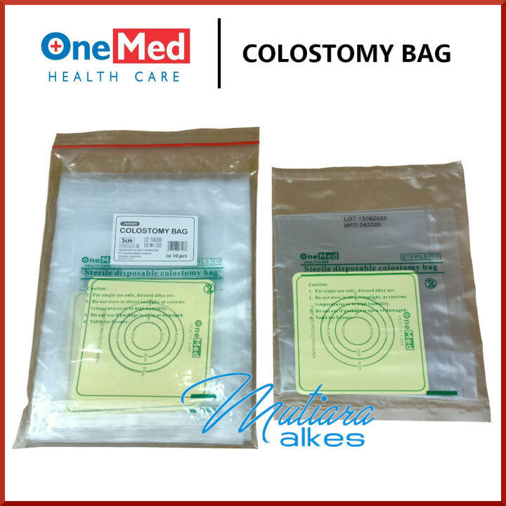 Colostomy Bag / Kantong Kolostomi - OneMed isi 10pcs | Lazada Indonesia