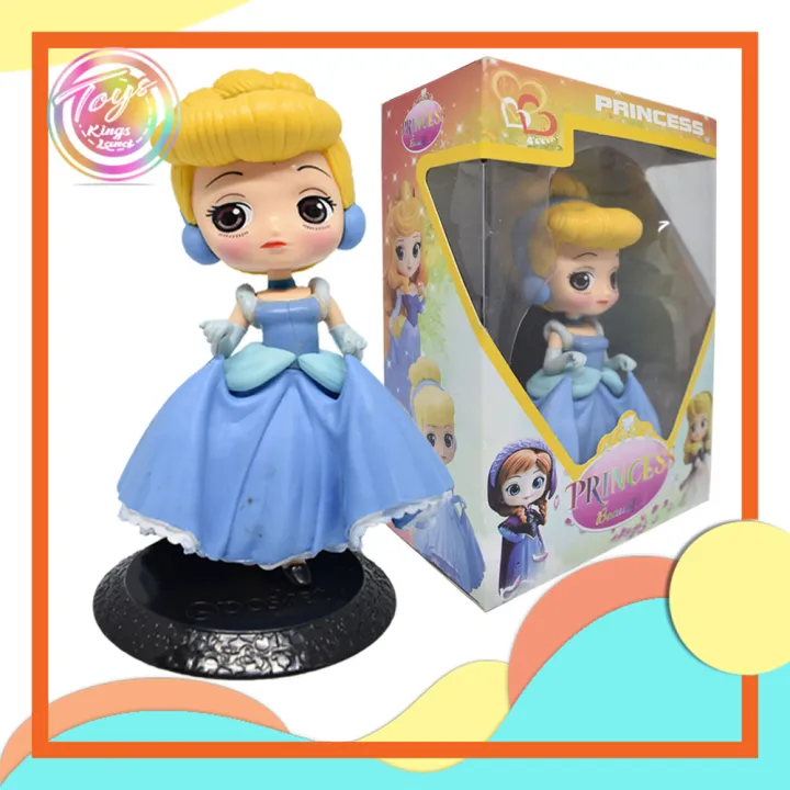 Toys KingsLand Qposket Princess TheCinderella PVC Character Action ...