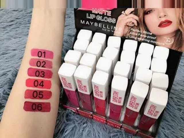 Maybellin e New York SuperStay Matte Ink City Edition Liquid Lipstick Seeker 16HR Waterproof 5ml ...