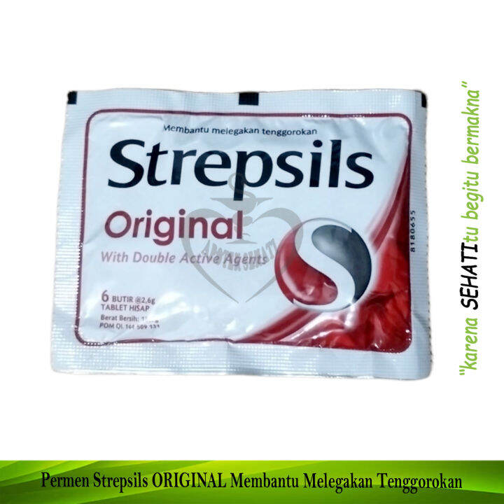 Strepsils Permen Melegakan Tenggorokan Sachet All Variant | Lazada Indonesia