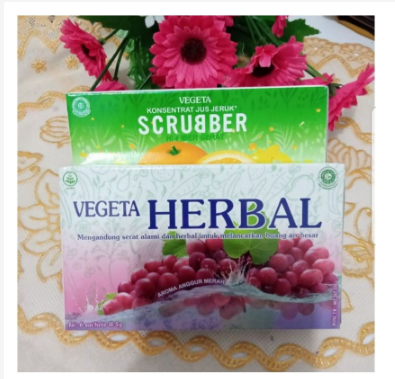 Vegeta Herbal Jeruk & Anggur 6sachet @5g | Lazada