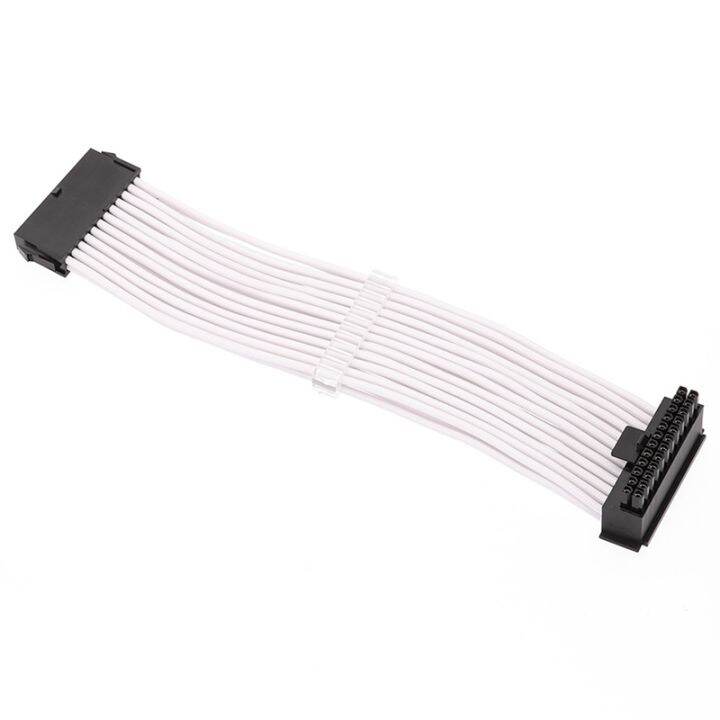 Computer Cable Motherboard 24Pin Male Female Extension Cable 90 Degree ...