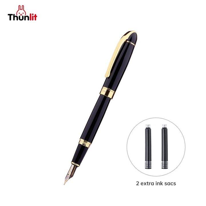 Thunlit Handwriting Fountain Pen 0.7mm Black Student Handwriting ...
