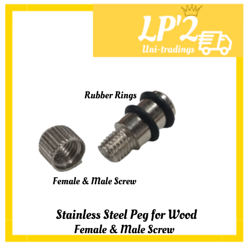 Steel Peg for Wood with Glass Shelves / Peg for Wood to Glass shelf ...