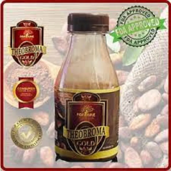 Theobroma Gold 9 bottles Cacao Mix with Vitamin Minerals Magnesium ...