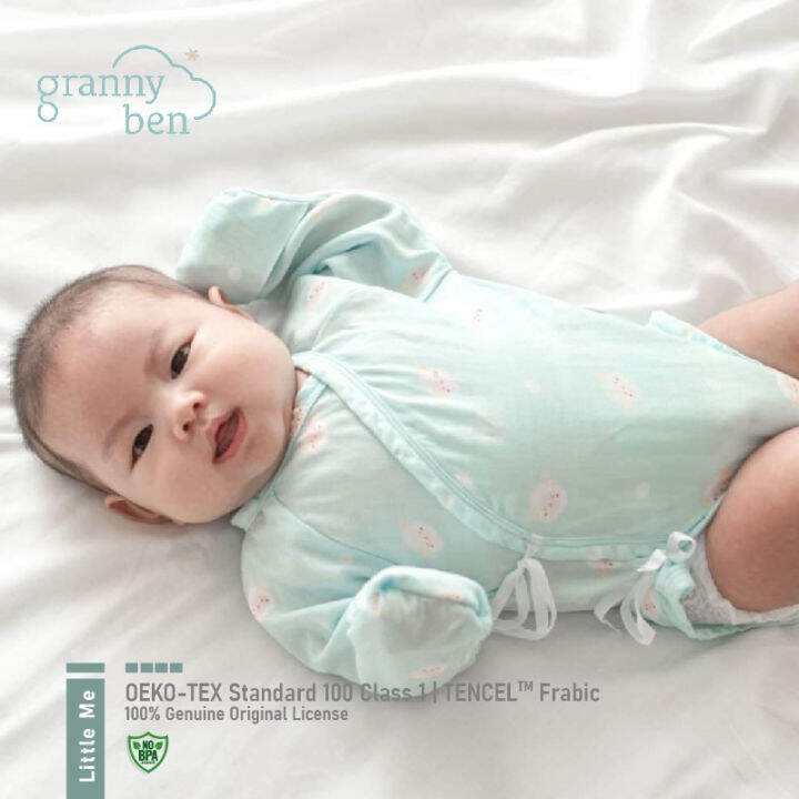 [Granny Ben] Baby Suit New Born Tencel Fabric ผ้าสุดนุ่ม อบอุ่น แทนสายใยรักของแม่ [ของแท้ 100% ...