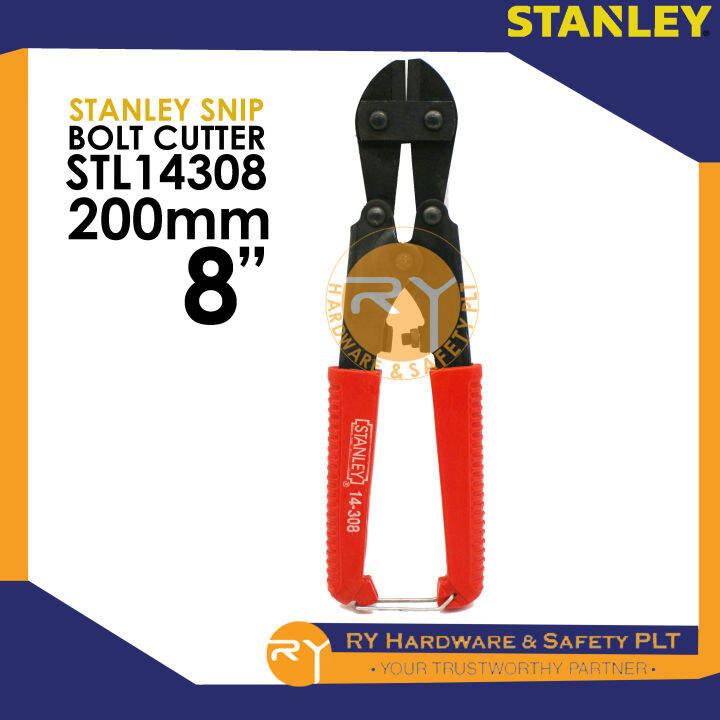 STANLEY SNIP | STL 14308 | BOLT CUTTER 8 INCH | PEMOTONG BAR BESI , SET ...