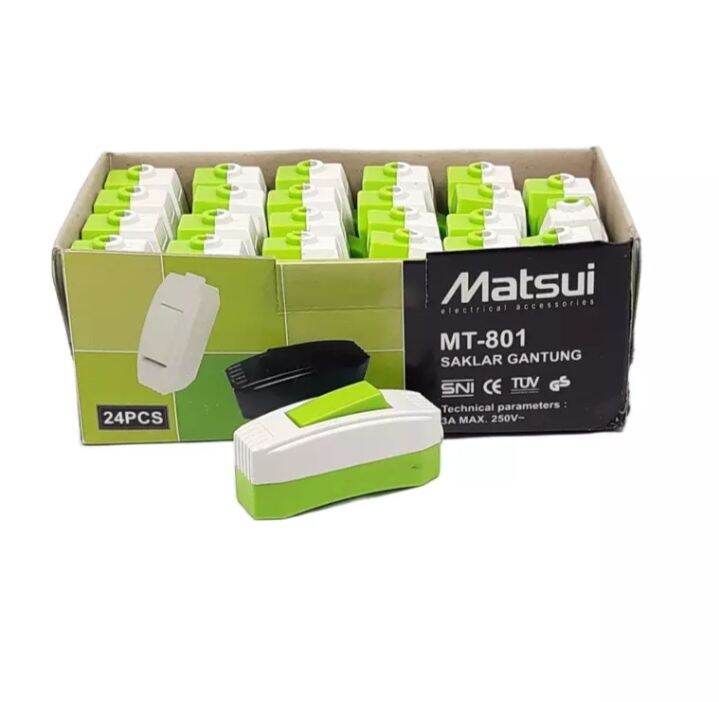 Paket 1 Box isi 24 Pcs Saklar Gantung Matsui | Lazada Indonesia