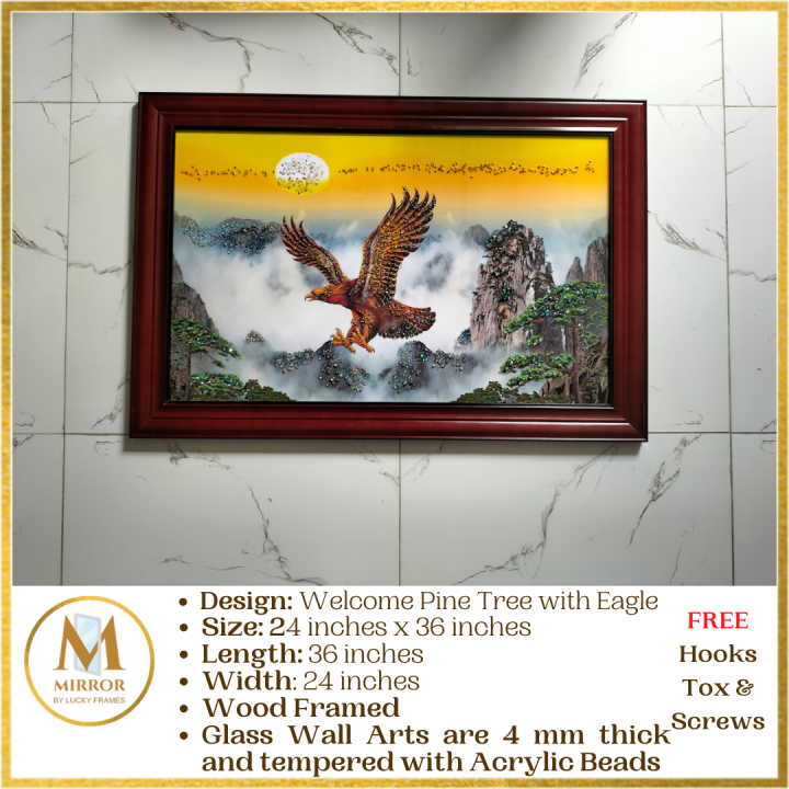 Eagle Wall Decor 24 inches x 36 inches. | Lazada PH