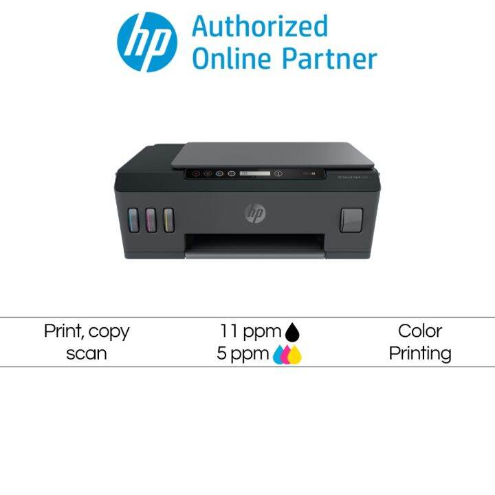 HP 500 Smart Tank All-in-One Thermal Inkjet Printer (4SR29A) | Lazada PH