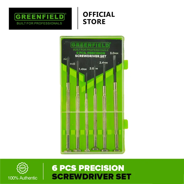 Greenfield Precision Screwdriver Set 6Pcs/Set | Lazada PH
