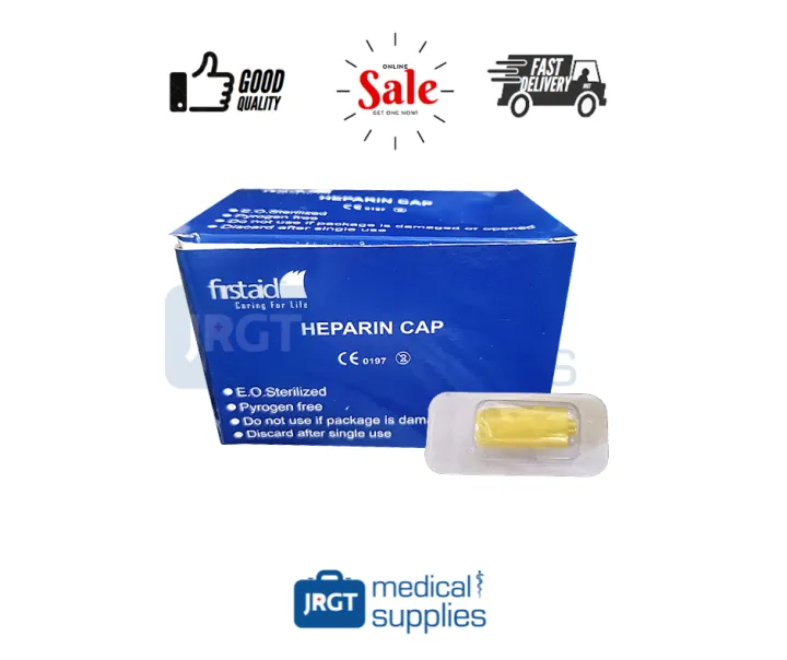 First Aid Heparin Lock / Cap - Hep Lock / Hep Cap (1 PIECE) | Lazada PH