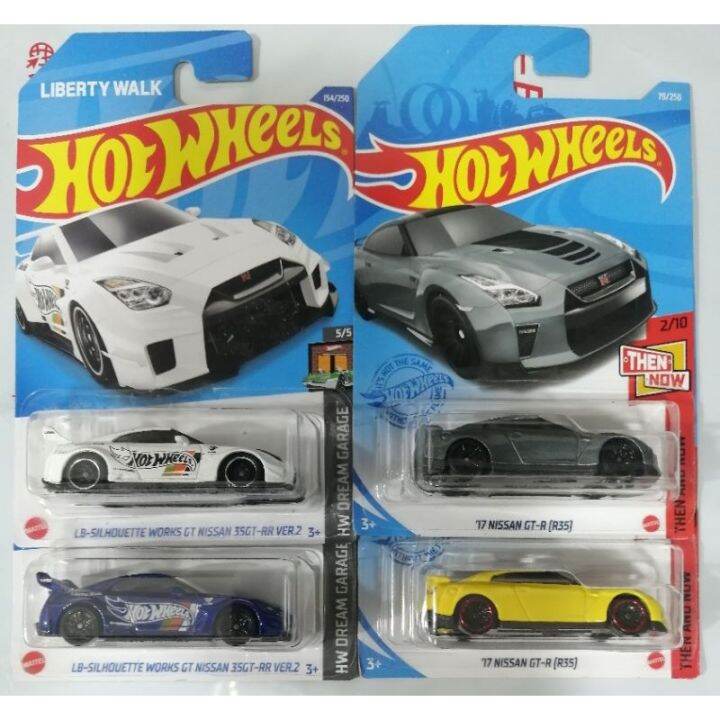 Hot Wheels Nissan GT-R R35 GTR LBWK Guaczilla Liberty Walk Blue Red ...