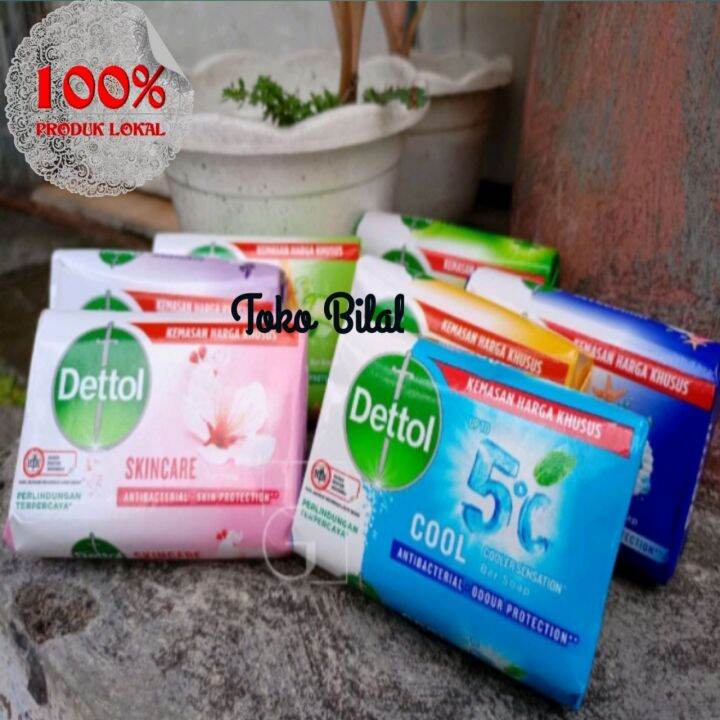 DETTOL Sabun Batang | Soap Bar 60ml | - Cool | Fresh | Re-Energize ...
