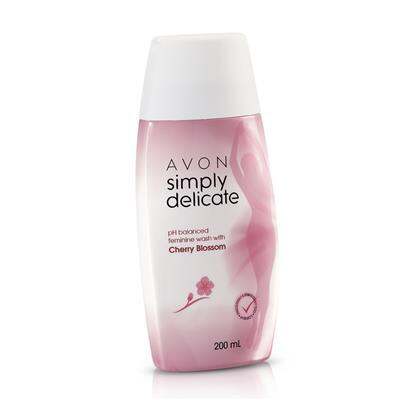 AVON Simply Delicate pH Balanced Feminine Washes - Cherry Blossom | Lazada