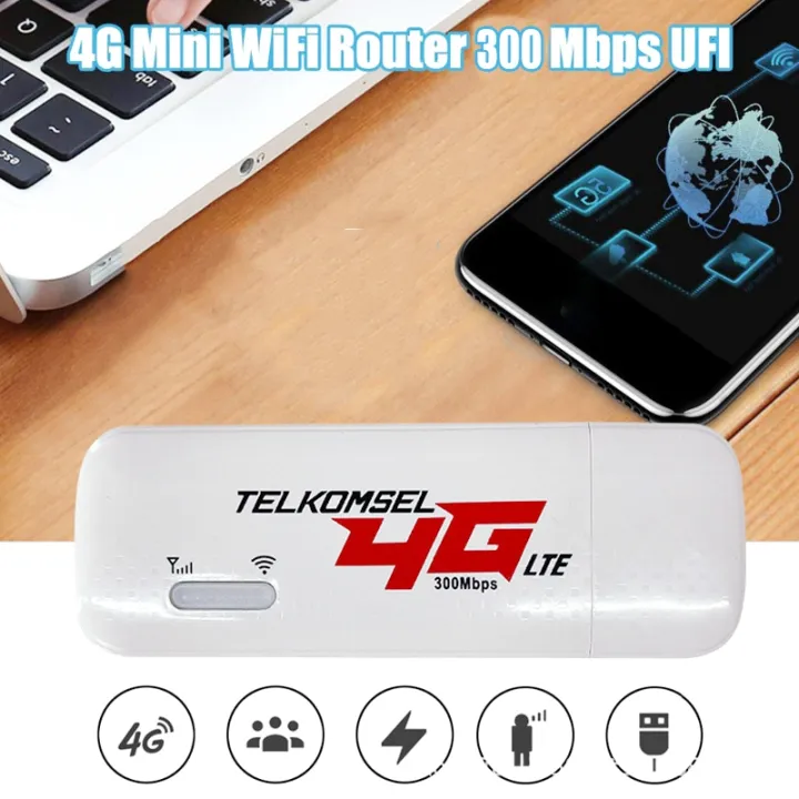 4G LTE USB Router 300Mbps Car Mobile Portable Wifi 4G USB Dongle Wifi ...