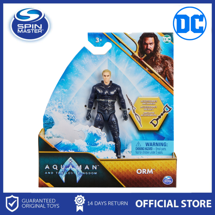 Spin Master DC Aquaman Movie 14" Orm Figure with Articulated Body ...