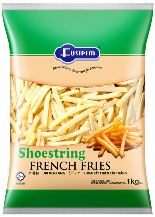 FUSIPIM French Fries Shoestring 1kg (Kentang Goreng Rangup) [KL, Klang ...