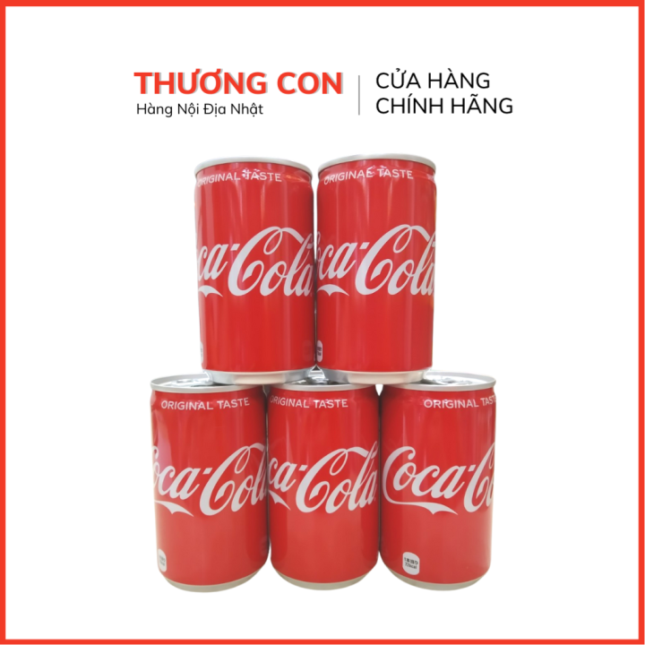 Nước ngọt Coca cola Nhật Bản lon mini 160ml giải khát cực đã date T6/2024 | Lazada.vn