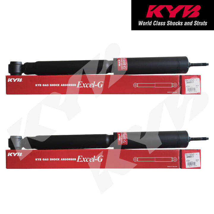 KYB 349017 for Toyota Fortuner 2005 - 2015 Set of 2 Rear Gas Shock ...
