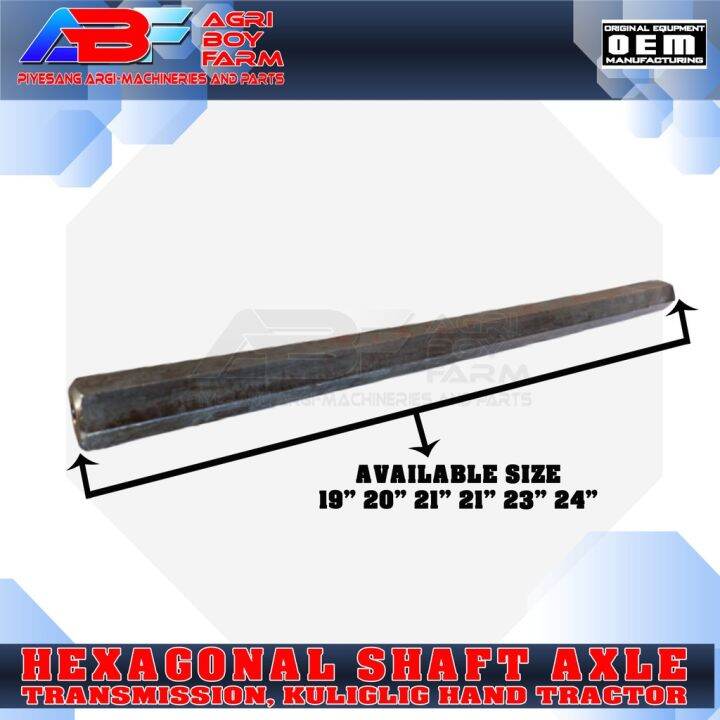 Hexagonal Shaft Axel 19, 20 , 21, 22 , 23 , 24 For Transmission ...