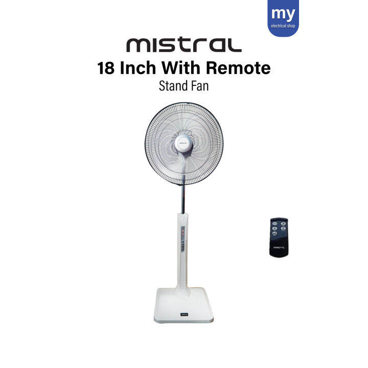 Mistral Stand Fan 18 Inch With Remote MSF1805MR | Lazada