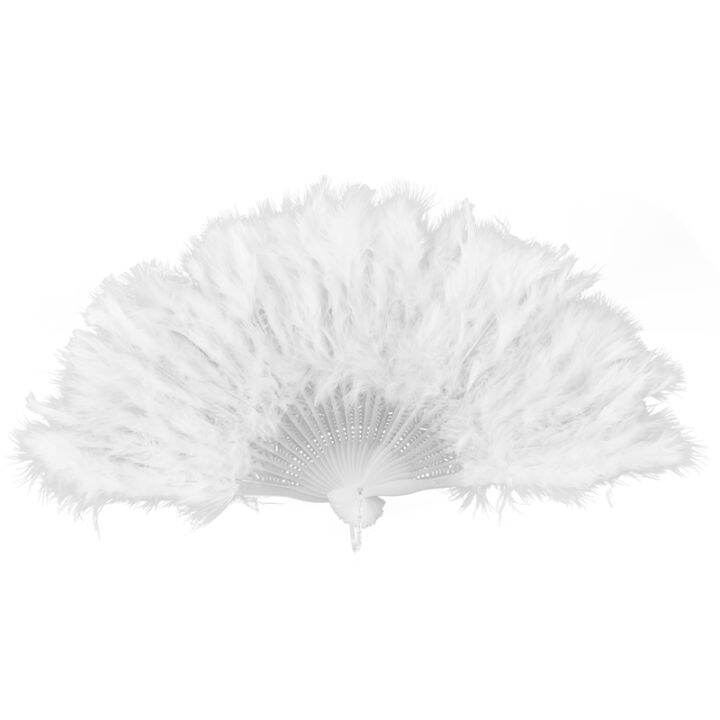 LADIES FEATHER FAN 1920s MOULIN ROUGE BURLESQUE FANCY DRESS COSTUME ...