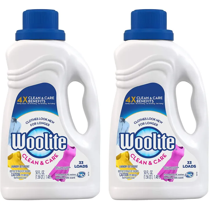 Woolite Gentle Cycle Liquid Laundry Detergent 2 Pack (1.48L per pack ...