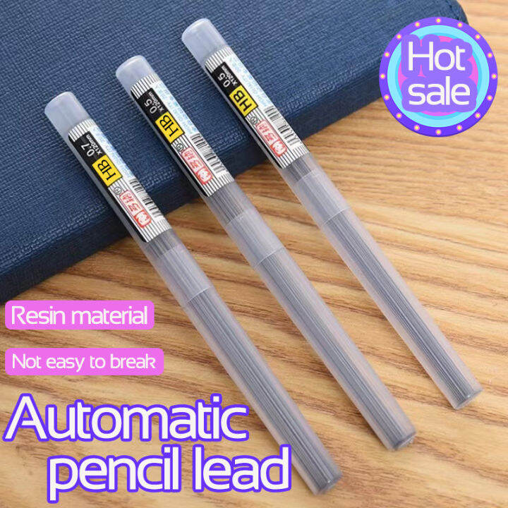 Automatic pencil lead HB 2B lead 0.5 0.7mm resin non breakable special ...