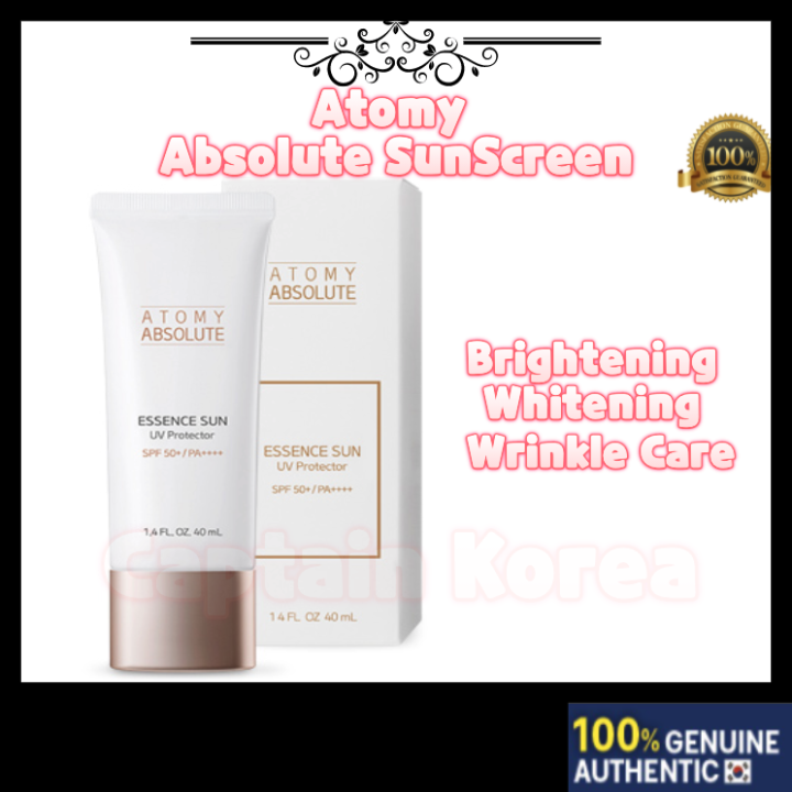 [Atomy Absolute Sunscreen] Suncream Sunblock SPF50+ PA+++ | Lazada