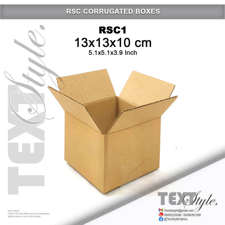Textstyle Corrugated Box RSC Box RSC1 - Sold per piece | Lazada PH