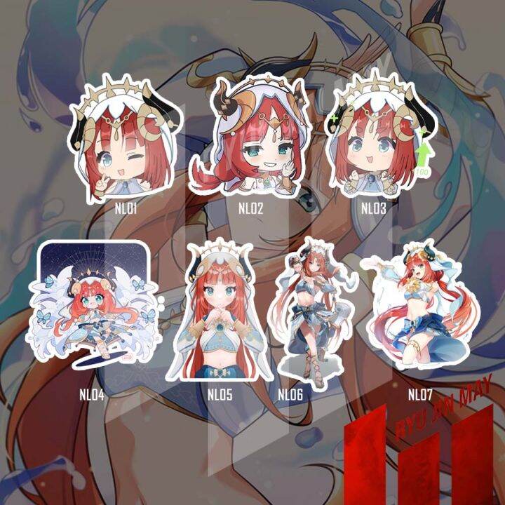 Sticker Anime - Genshin Impact - Nilou | Lazada Indonesia