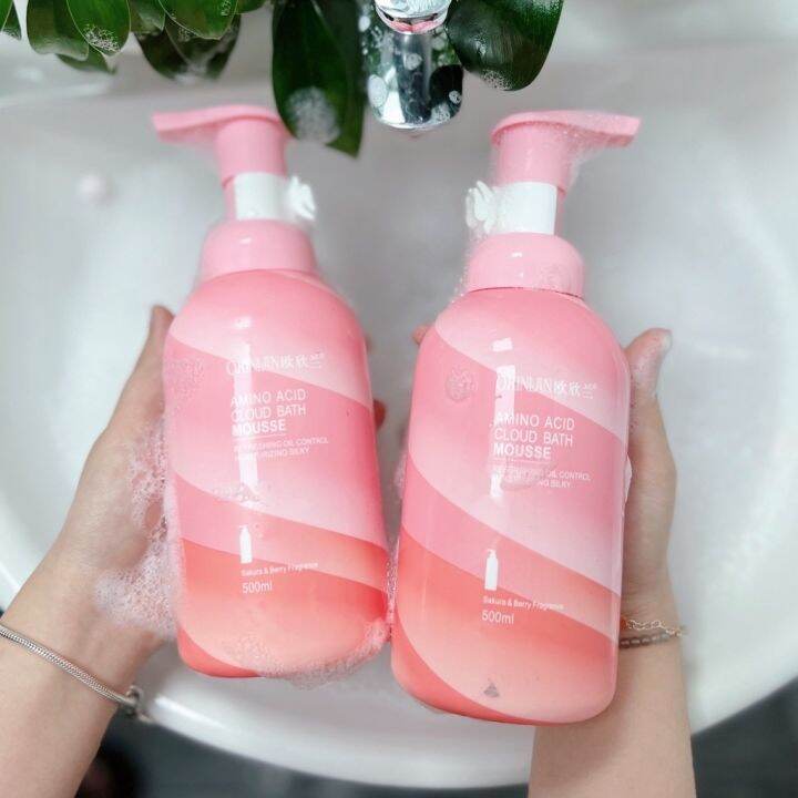 KOREAN WHITENING CLOUD BATH Amino Acid Cloud Bath Mousse original Whitening Shower 500ML | Lazada PH