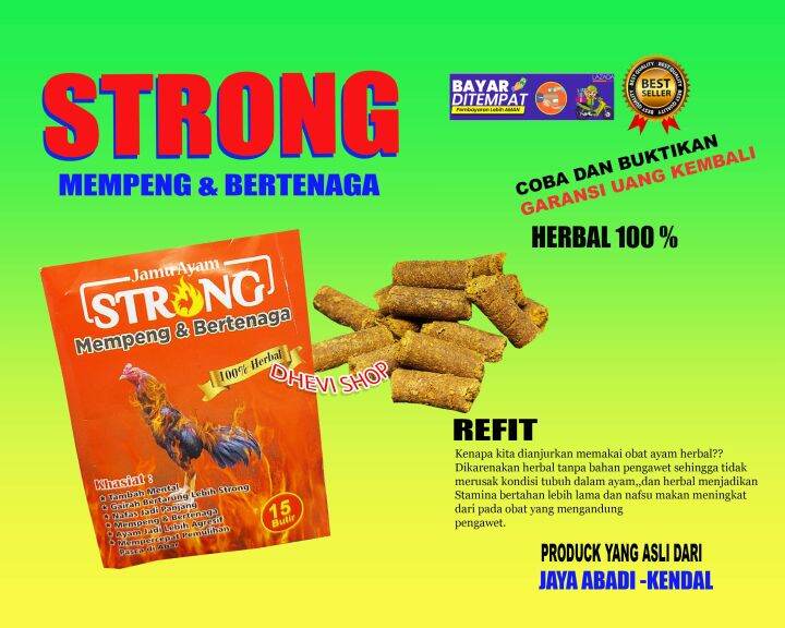 STRONG-DOPING AYAM ADUAN-JAMU AYAM PETARUNG-OBAT-VITAMIN | Lazada Indonesia