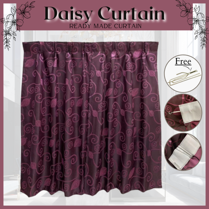 P14 Ready Made Curtain!!! (Langsir Rumah Kampung ) Siap Jahit Langsir ...